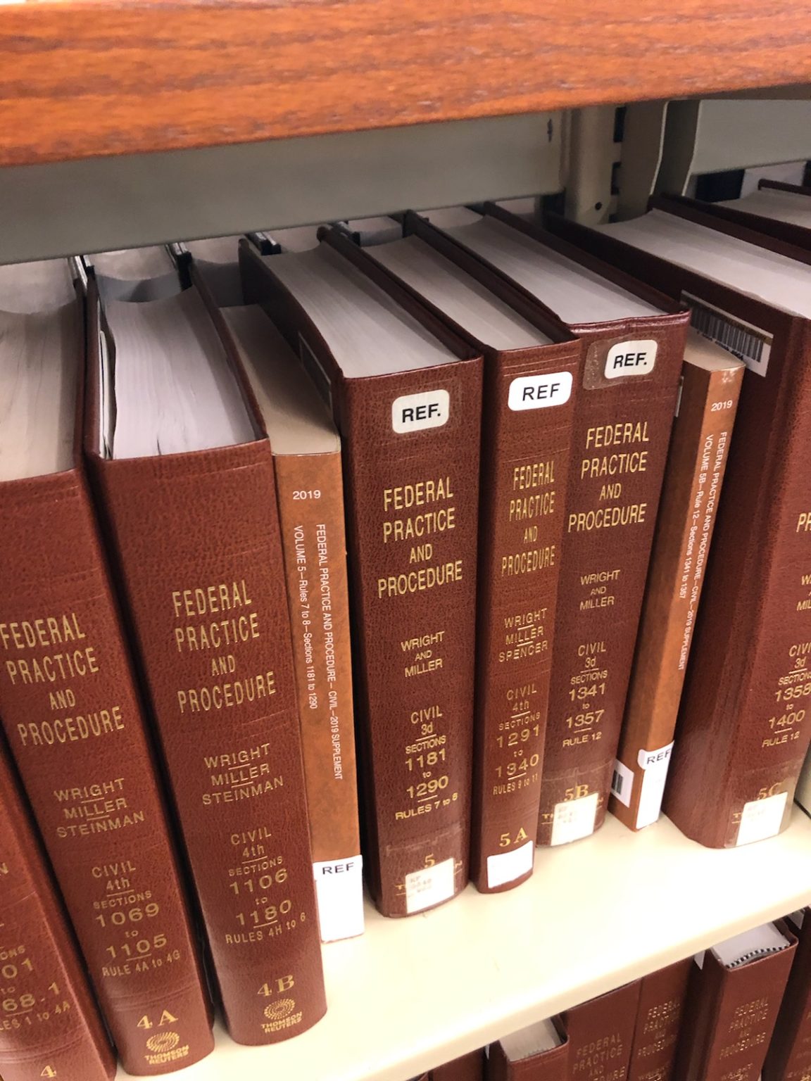 Meet a Treatise: Wright and Miller’s Federal Practice and Procedure ...